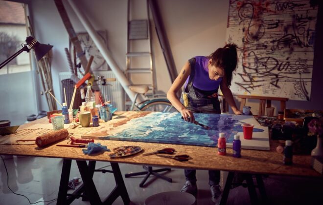 Création d’un atelier d’artiste à la maison : Conseils pour aménager un ...